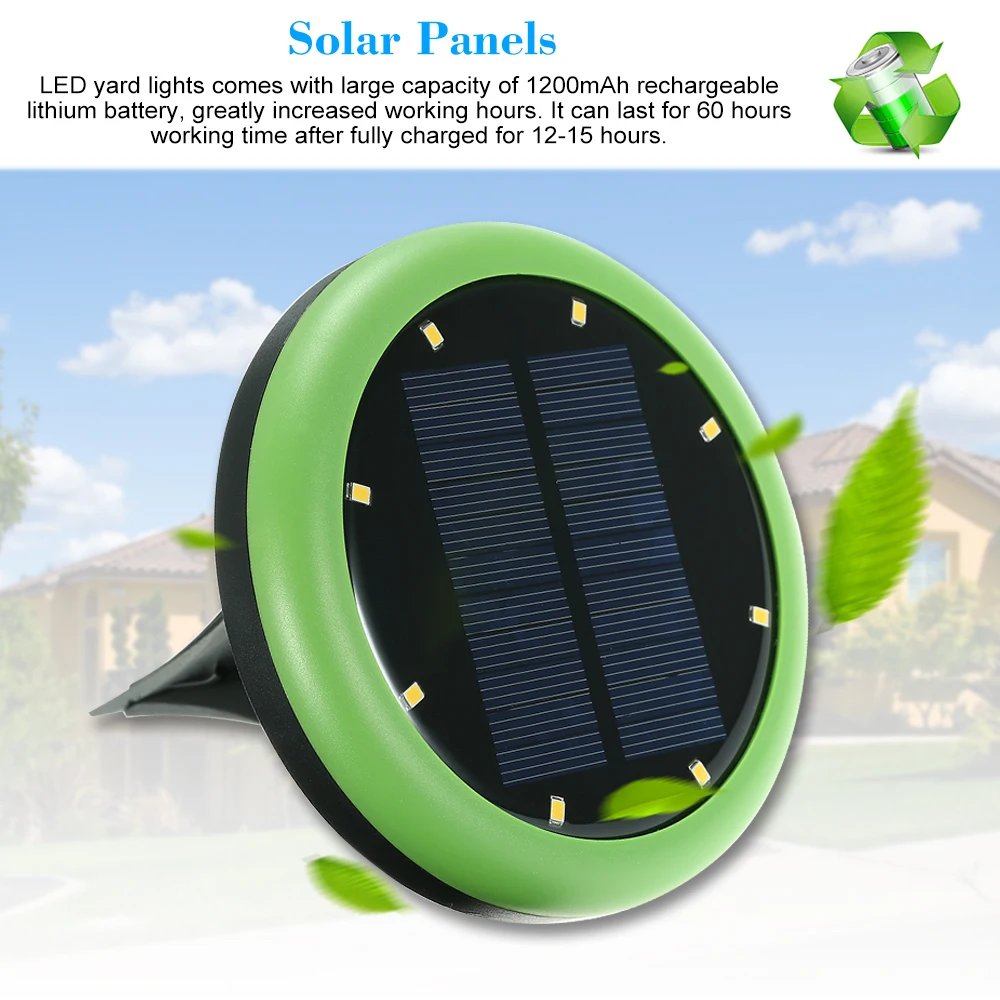 Square Solar Led Ground Lights