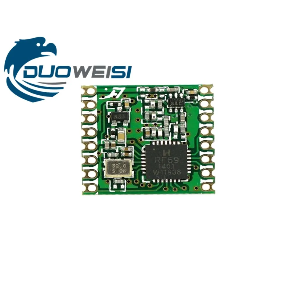 Rfm69hc rfm69hcw rfm69h cw fsk módulo transceptor sem fio sx1231 433 ...
