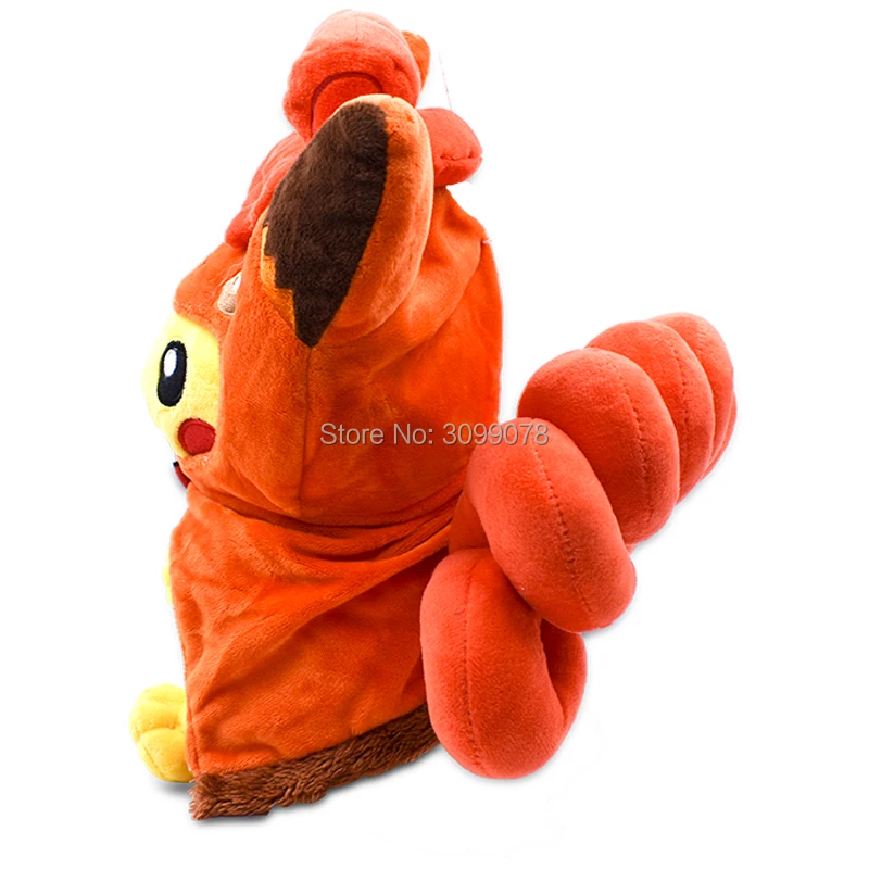 12inch 4Styles Anime Cartoon Pikachu Cosplay Vulpix / Alola Vulpix ...