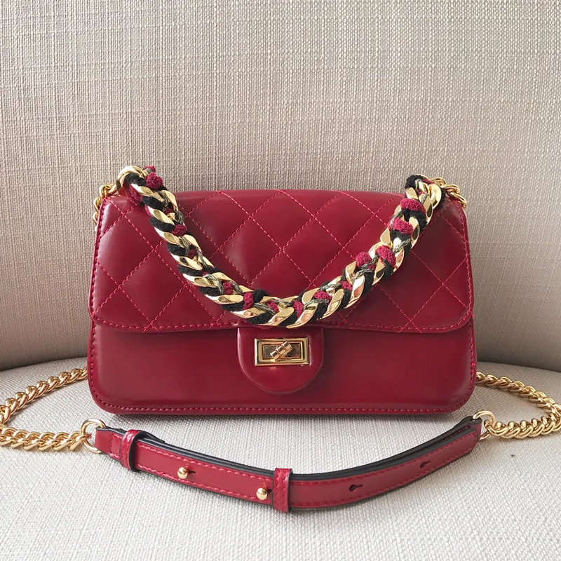 Burgundy Leather Handbags Designer | semashow.com