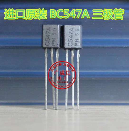 50PCS New original BC547A TO 92 BC547 NPN transistor import|npn ...