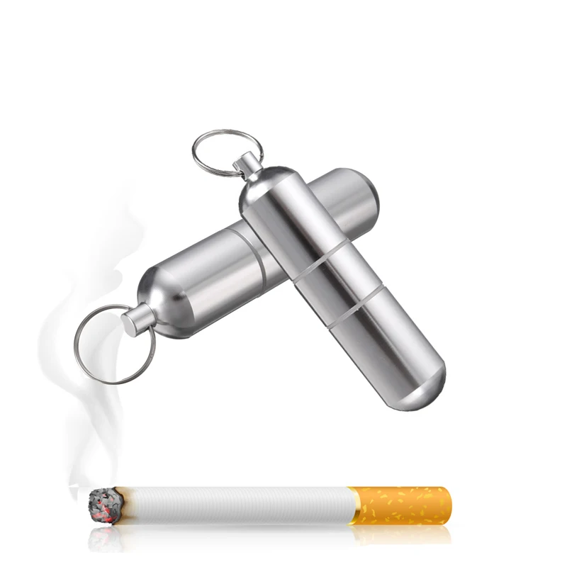 FHEAL Portable Mini Cigarette Case With Keychain Moisture-proof anti ...