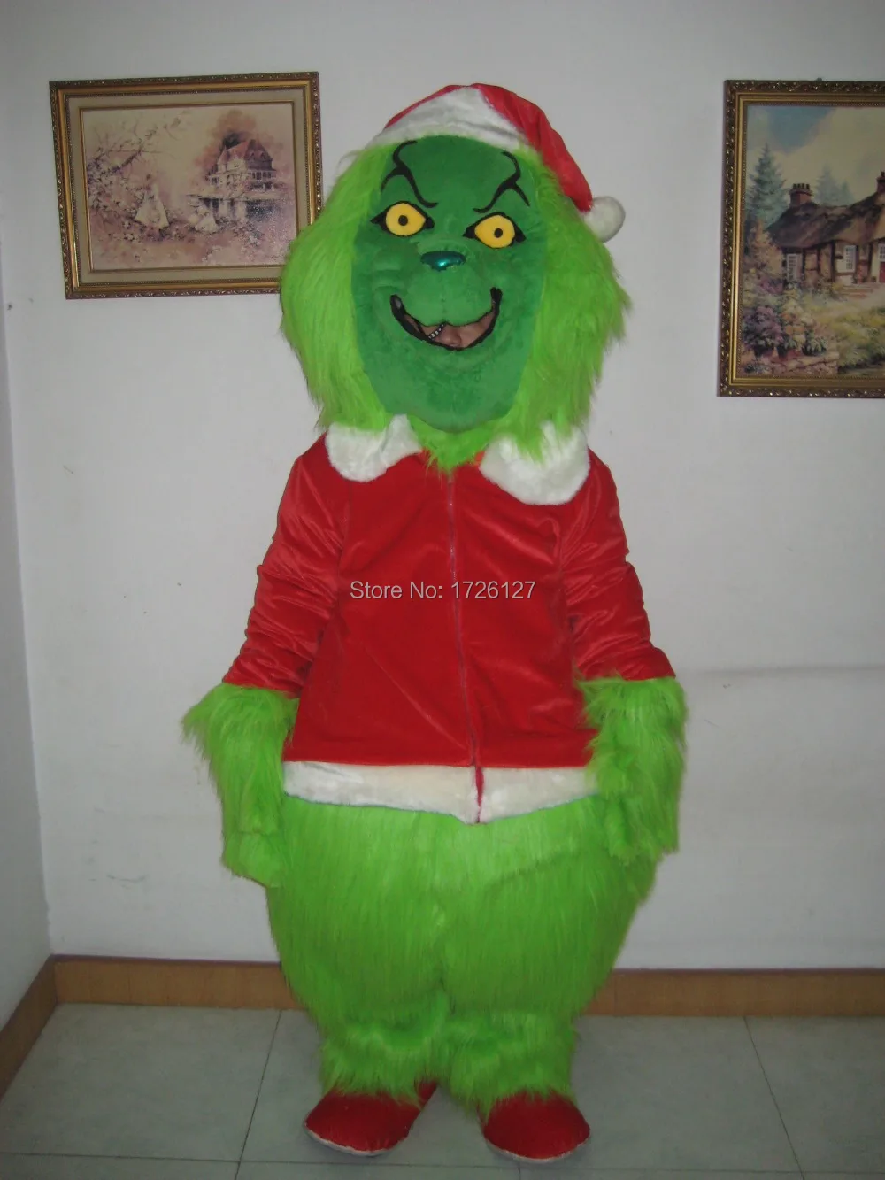 Online kopen Wholesale grinch kostuum uit China grinch kostuum ...