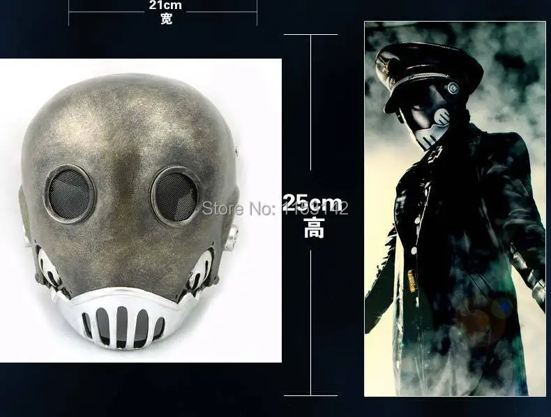 Hellboy-Movie-Cosplay-Masquerade-Kroenen-Nazi-face-Mask-Adult-Size-Head ...