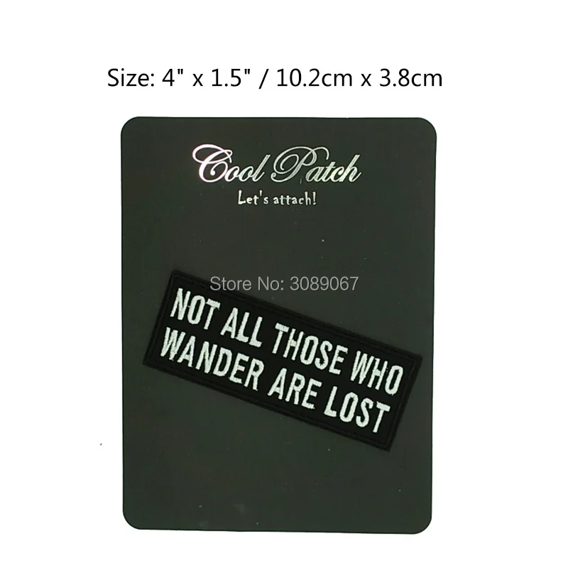 Not-All-Those-Who-Wander-Are-Lost-Patches-Funny-Fun-Slogan-Hot-Rod-Drag ...
