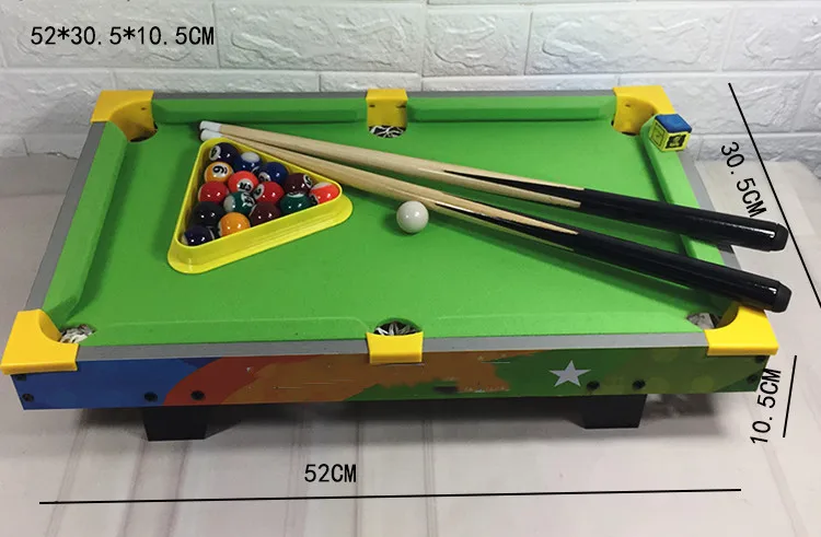 Small mini billiard snooker table desktop pool for children playing ...