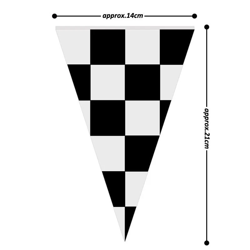 Triangular Checkered Banner