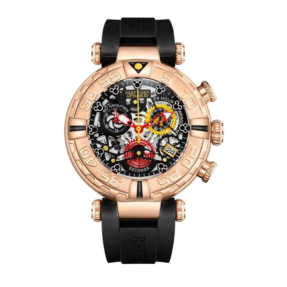 Reef Tiger reloj deportivo de RGA3059 S para hombre, cronógrafo de ...