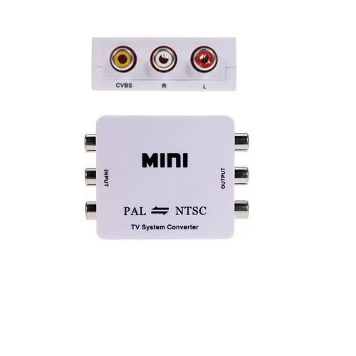 MINI TV System Video NTSC TO PAL Converter adapter ntsc to pal / pal to ...
