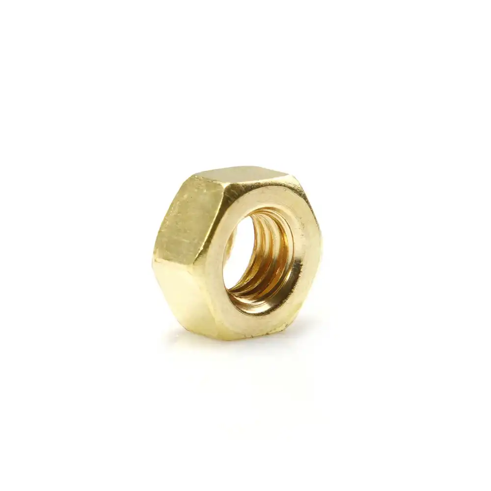 1 50pcs Solid Brass Hex Nuts Metric thread GB6170 86 All Sizes M2/M2.5/M3/M4/M5/M6/M8/M10/M12 ...