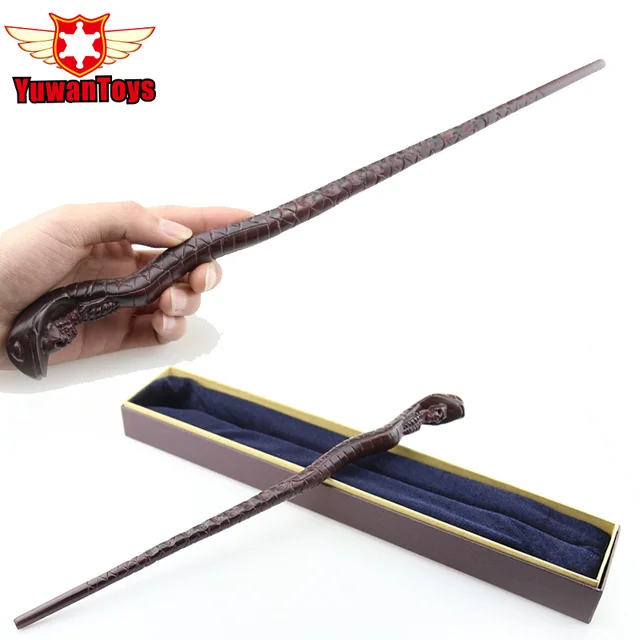 Harry Potter Wand Nagini Genuine Metal Core Exquisite Magic Snake Wand ...