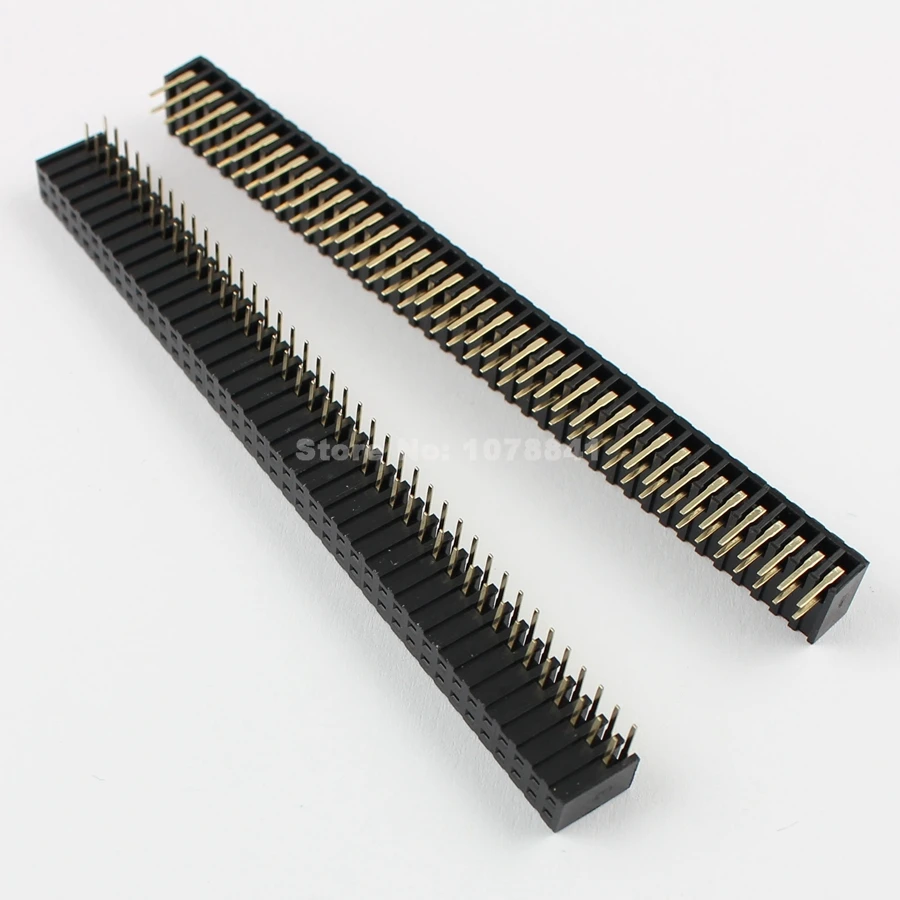 5pcs 2mm 2.0mm Pitch 2x40 Pin Right Angle Female Double Row Header ...