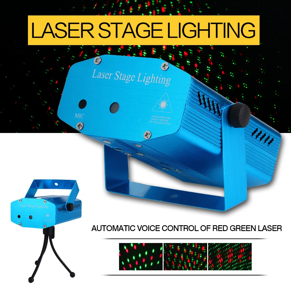 Portable multi LED bulb strat music Laser Stage Lights Lighting ...