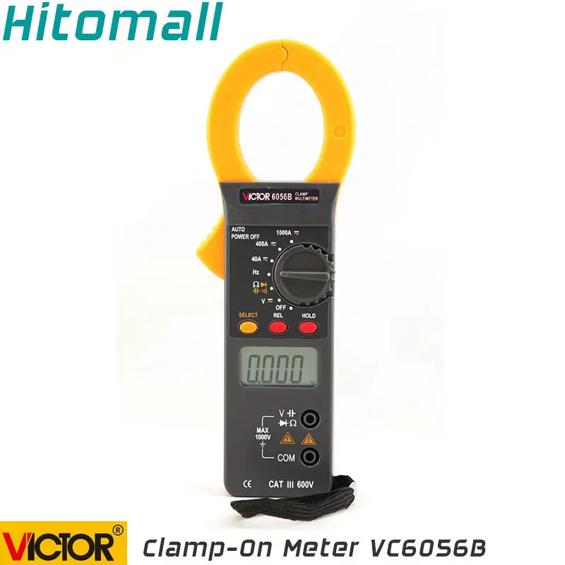 Professional Victor Digital Clamp Multimeters Auto Range Capacitance ...