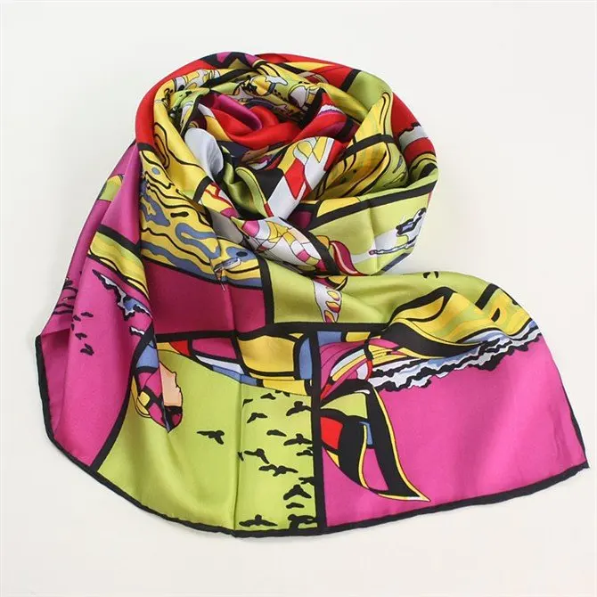 European and American brand new European style scarf winter scarves ...