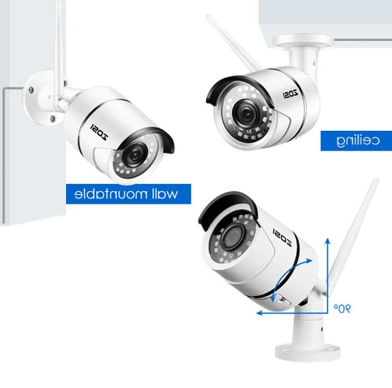 H.264 Normal Infrared Closed System Security Surveillance CMOS 1200TVL ...