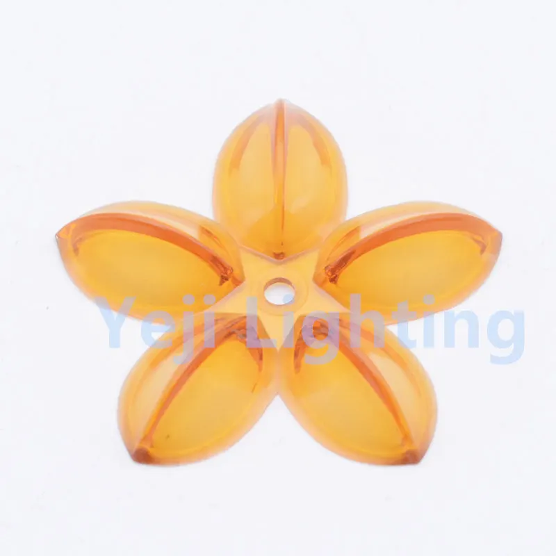 Flower-shaped-chandelier-plastic-crystal-Acrylic-resin-plastics-Petal ...