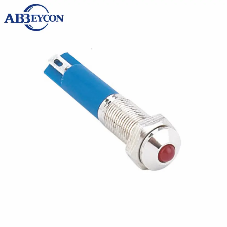 8mm Diameter 3-220v Waterproof Indicator Pilot Lamp 3v Lamp Indicator ...