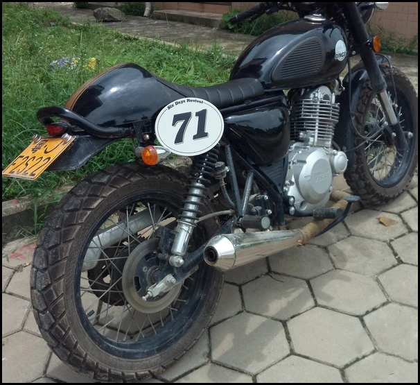 Cafe Racer Licence Plate | Reviewmotors.co