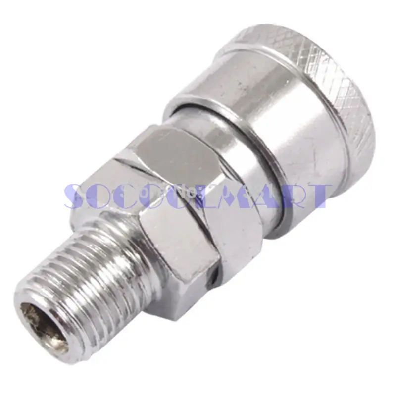 free shipping 1Pcs 20SM Air Quick Coupler Socket Pneumatic Pipe Fitting ...