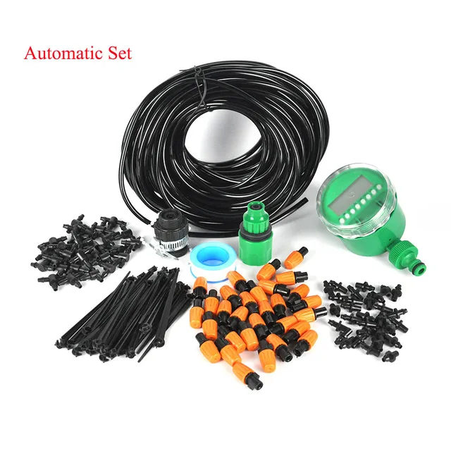 25M Automatic Water Timer Valve Smart Controller Garden Watering DIY ...