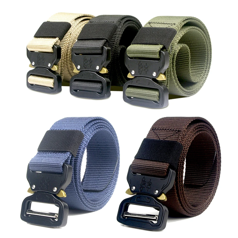 Aliexpress.com : Buy Tactical Belt Military Nylon Belt Men Army Style ...