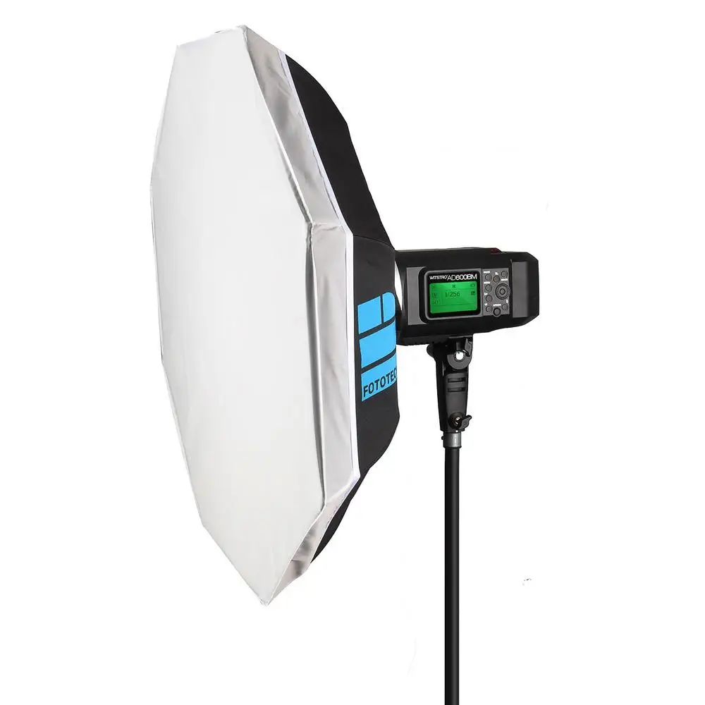 40" 100CM Foldable Portable Folding Beauty Dish Silver for Godox AD600B ...