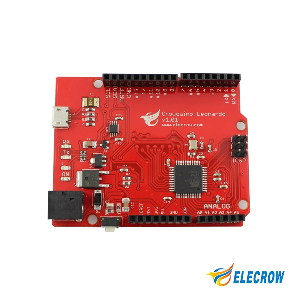 Купить Elecrow Crowduino леонардо Р3 доска для для Arduino Atmega32u4 с