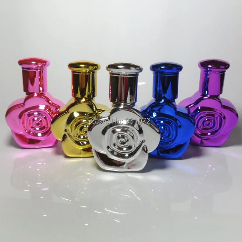 rose shaped perfume glass bottle vender por atacado - rose shaped ...