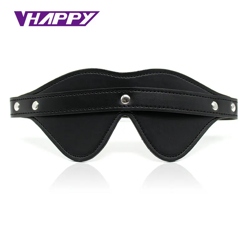 3 Colors Choosen Pu Leather Eye Mask Sex For Adult Games Party