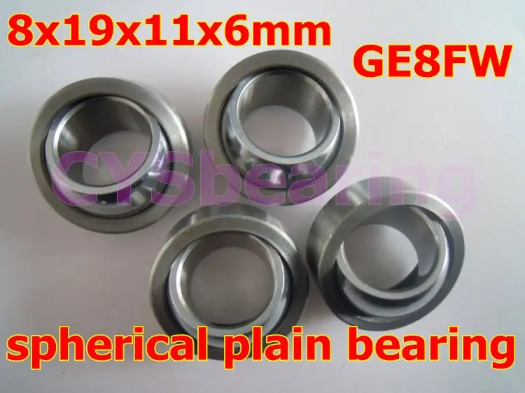 1pc-GE8FW-GEG8C-radial-shaft-spherical-plain-bearing-with-self ...