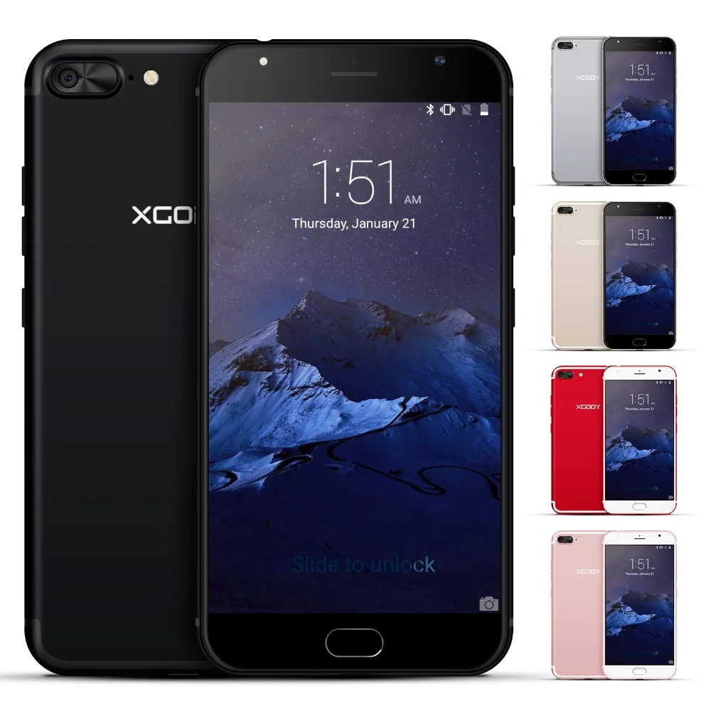Produs - XGODY D11 5.5" 3G Smartphone Android 5.1 MTK6580 Quad Core 1GB ...