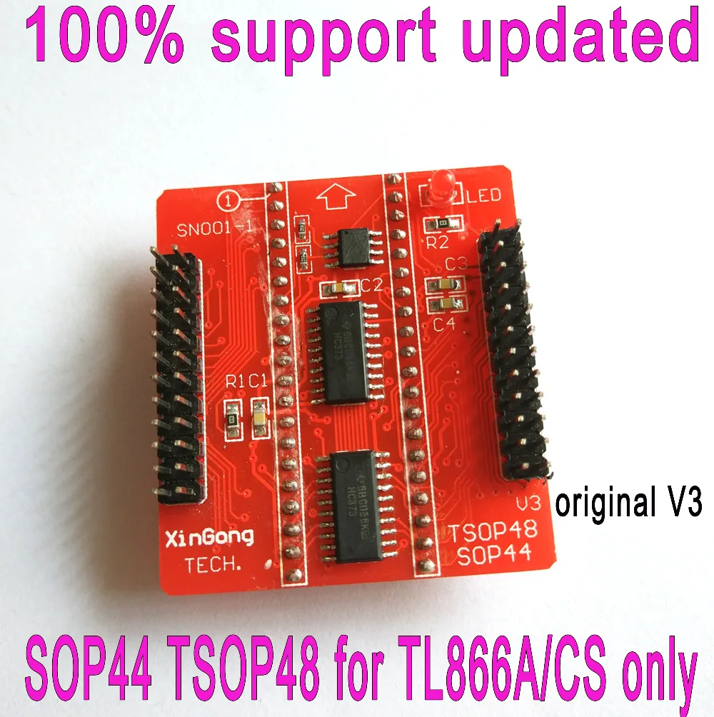 Original Adapters SOP44 TSOP48 ZIF adapter kit only for MiniPro TL866 ...