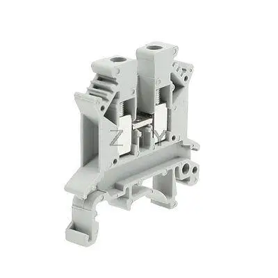 Gray 800v 32a Iec947-7-1 Uk-2.5bn Screw Clamp Terminal Block - Terminal ...