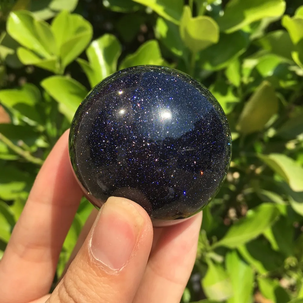 Natural Blue Sandstone Quartz Crystal Sphere Ball Healing|Stones ...