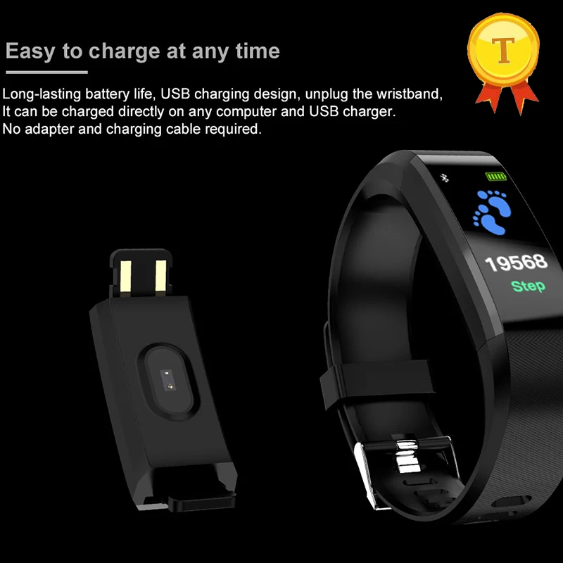 cheap-price-colorful-screen-Wristband-115plus-man-husband-Smart-Band ...