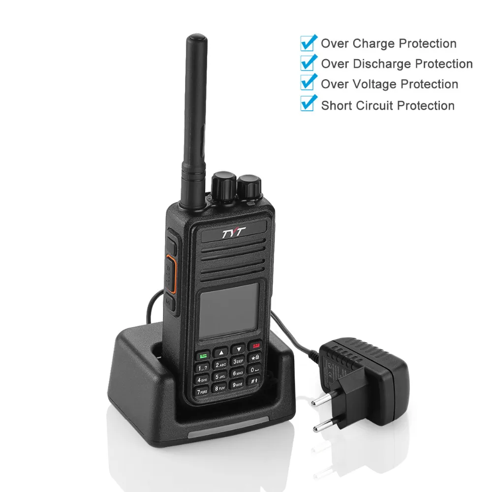 TYT MD 380 DMR 1000 Channels Mobile Radio Digital Two Way Radio UHF 400 ...