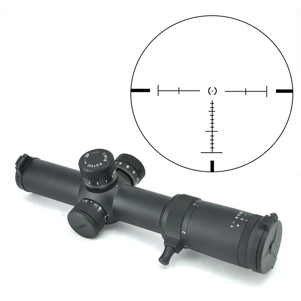 TOTEN FFP Optical Sight 35mm Scope 1 8x26 First Focal Plane Sniper ...