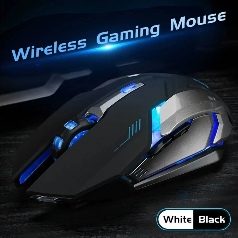 Aliexpress.com : Buy Professional Black Wireless Gaming Mouse 6 Button ...