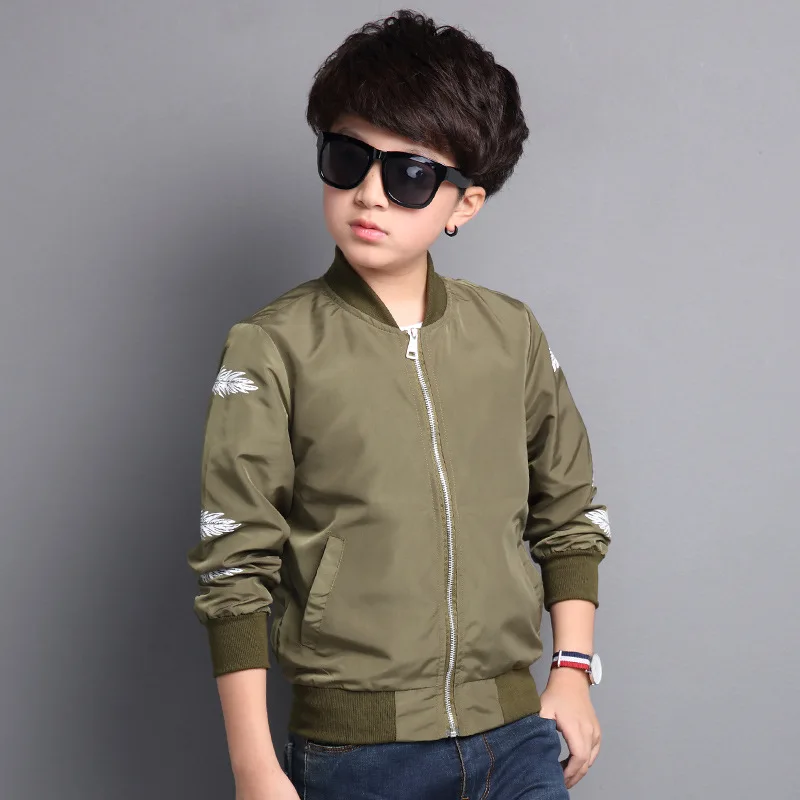 2018 New Spring School Boys Outerwear Autumn Children Jackets Boys Coat ...