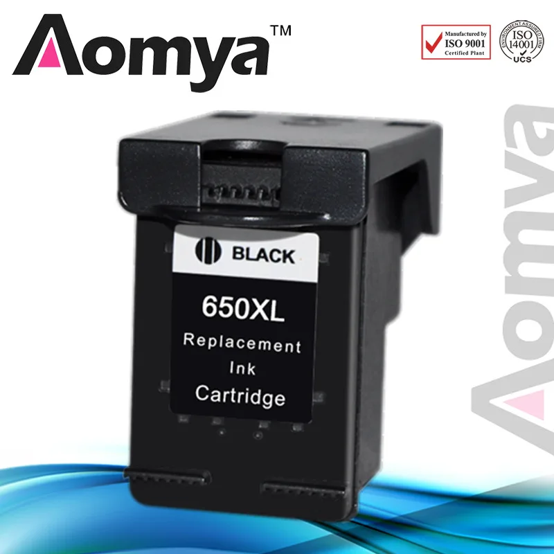 Aomya ink Cartridge for HP 650 Replacement for HP 650 HP650 Ink ...