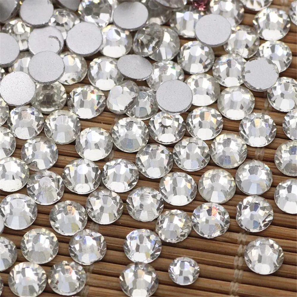 SS3 SS30 Size Choice Loose Crystal Clear Flatback Crystal Rhinestones ... SS3 SS30 Size Choice Loose Crystal Clear Flatback Crystal Rhinestones ...