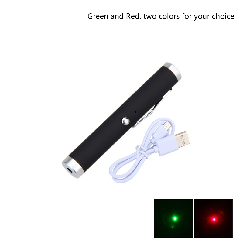 Green PPT Laser Pen Powerful Star Pointer Presenter Remote PowerPoint ...