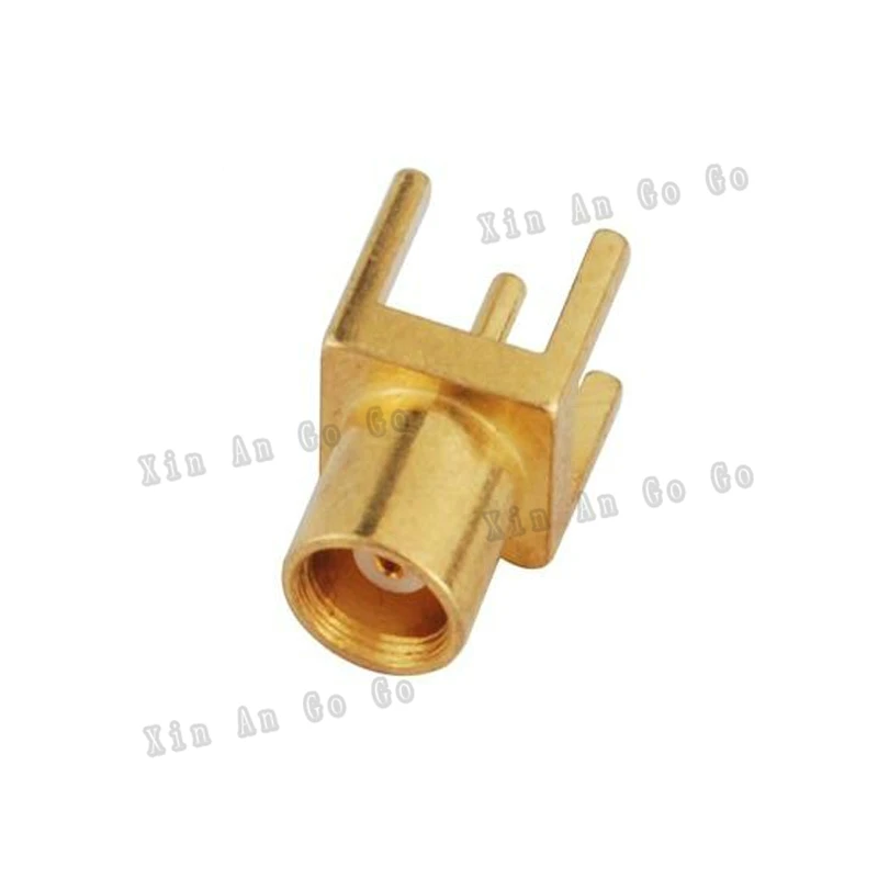 Conector RF de 10 piezas, MCX KE hembra, montaje PCB MCX, conector hembra, adaptador coaxial ...