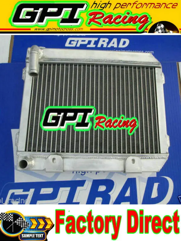 GPI aluminium racing Kühler für FITCANNONDALE 440 CANNIBAL BLAZE MOTO ...