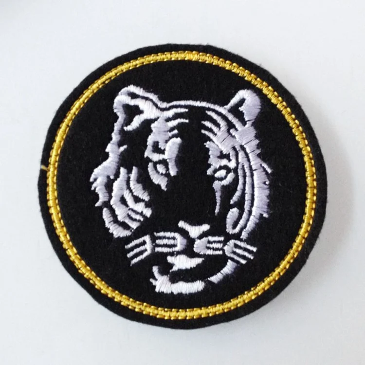 Exquisite Russian Embroidery Tiger Patches Man Tactical Morale military ...