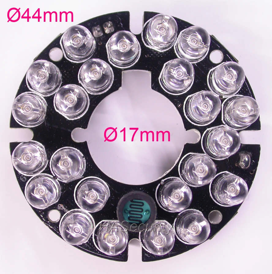 Infrared 24x Ir Led Board For Cctv Cameras Night Vision (diameter Outer ...