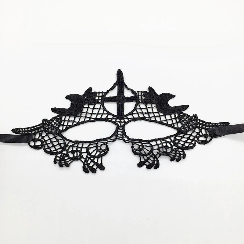 Lace Eye Masks - Black » Ready2Rave