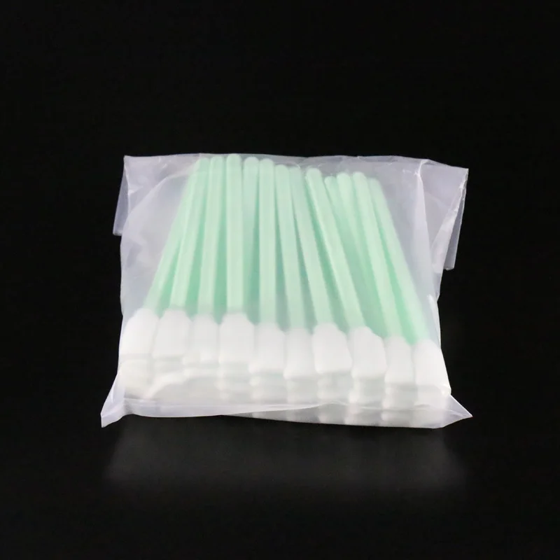 Frete grátis 100pcs impressora dx5 cabeças cotonetes de limpeza com ...