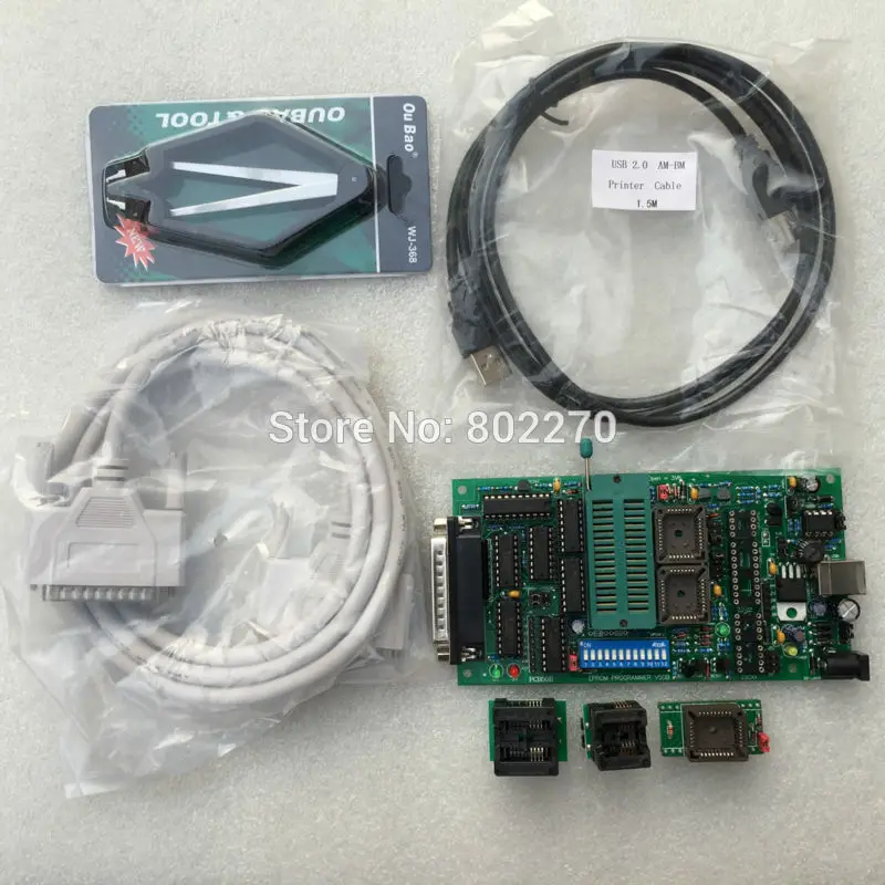 New EPROM BOIS PIC univeral Willem Programmer PCB5.0B USB powered ...